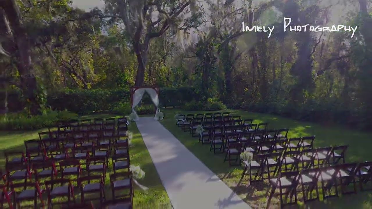 Bakers Ranch Ceremony Setting - YouTube