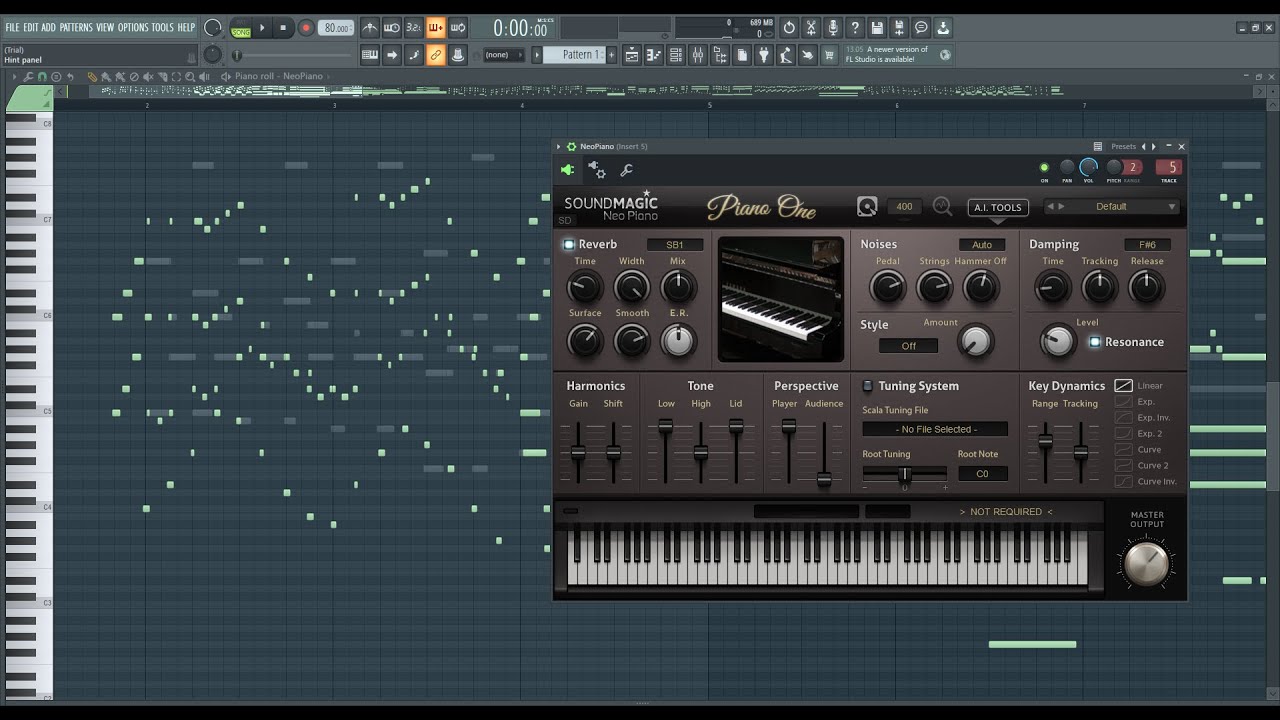 Sound Magic Piano One Free Piano VST Plugin Music Demo - YouTube