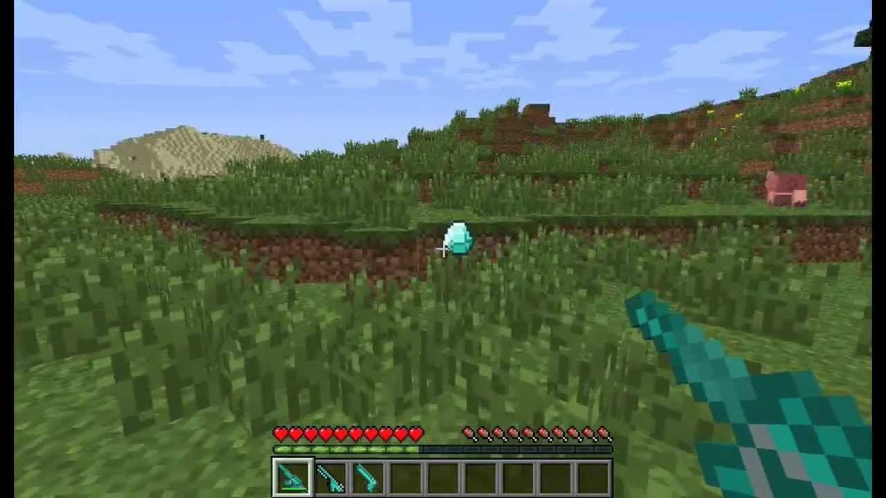 Minecraft Mods - Episode 8 - Diamond Shotgun Mod - YouTube