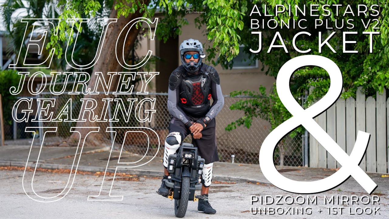 EUC Journey Gearing Up Alpinestar Bionic Plus V2 & Pidzoom Helmet ...