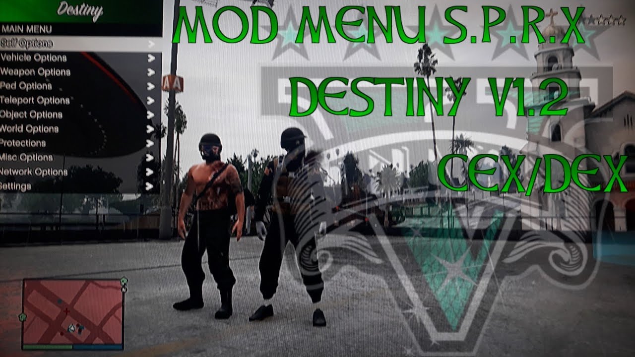 NUEVO MOD MENU SPRX 🔜DESTINY🔚CFW/HEN CEX/DEX +DOWNLOAD 👇 - YouTube