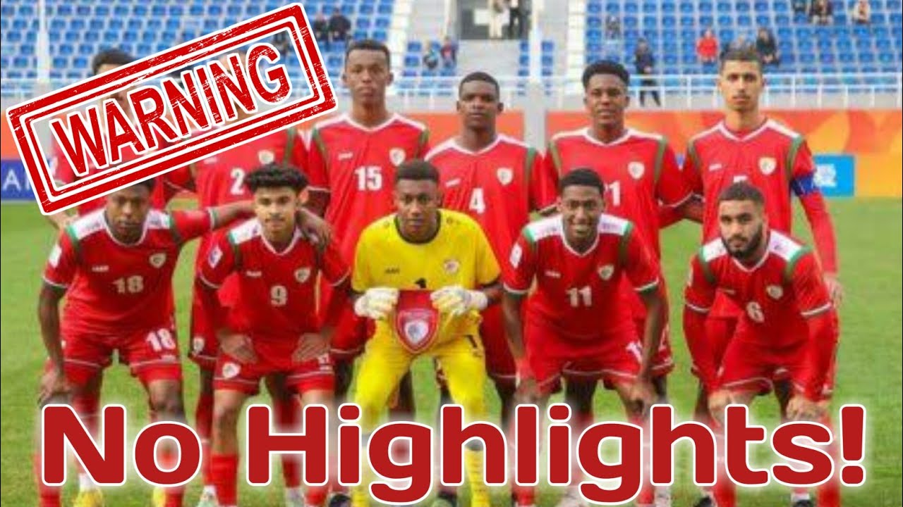 No Highlights Jordan vs Oman (0-0) - AFC Championship 2023 U20 Table ...