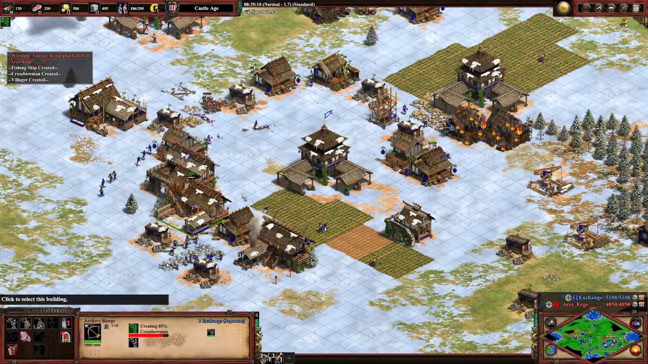 Trực Tiếp AoE 2 DE - Team Game Rank 2k5 - YouTube