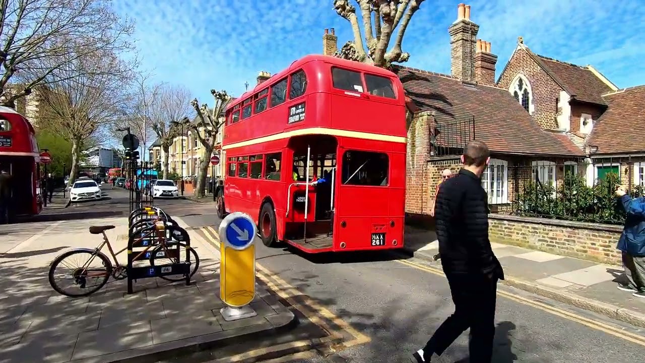 London 🇬🇧 BUS RLHs 50 Years Later 🚌 Route 178 - Vintage Double Deck Bus ...