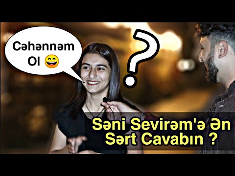 SƏNİ SEVİRƏM'Ə ƏN SƏRT CAVABIN ? (Sumqayıtda Sorğu #16 ) ELİYAR TV