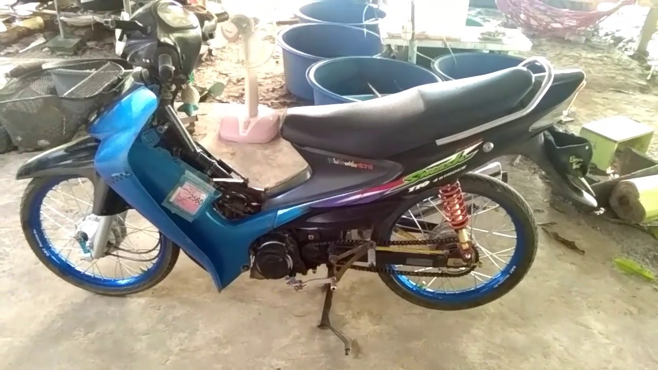 รีวิวSuzuki smash 110 เเต่งตามประสาวัยรุ้นบ้านนอก - YouTube