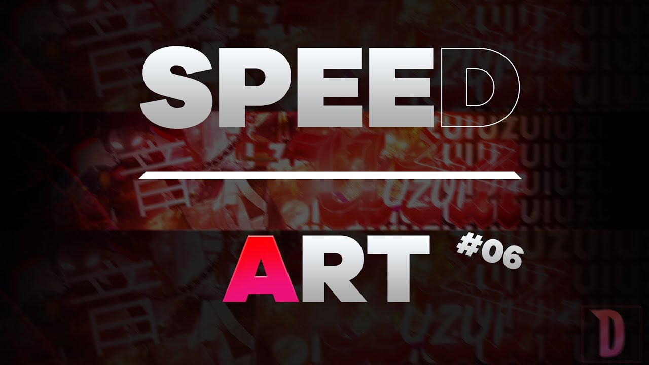BANNER YOUTUBE UZUI | SPEED ART #6 (Lukas) - YouTube
