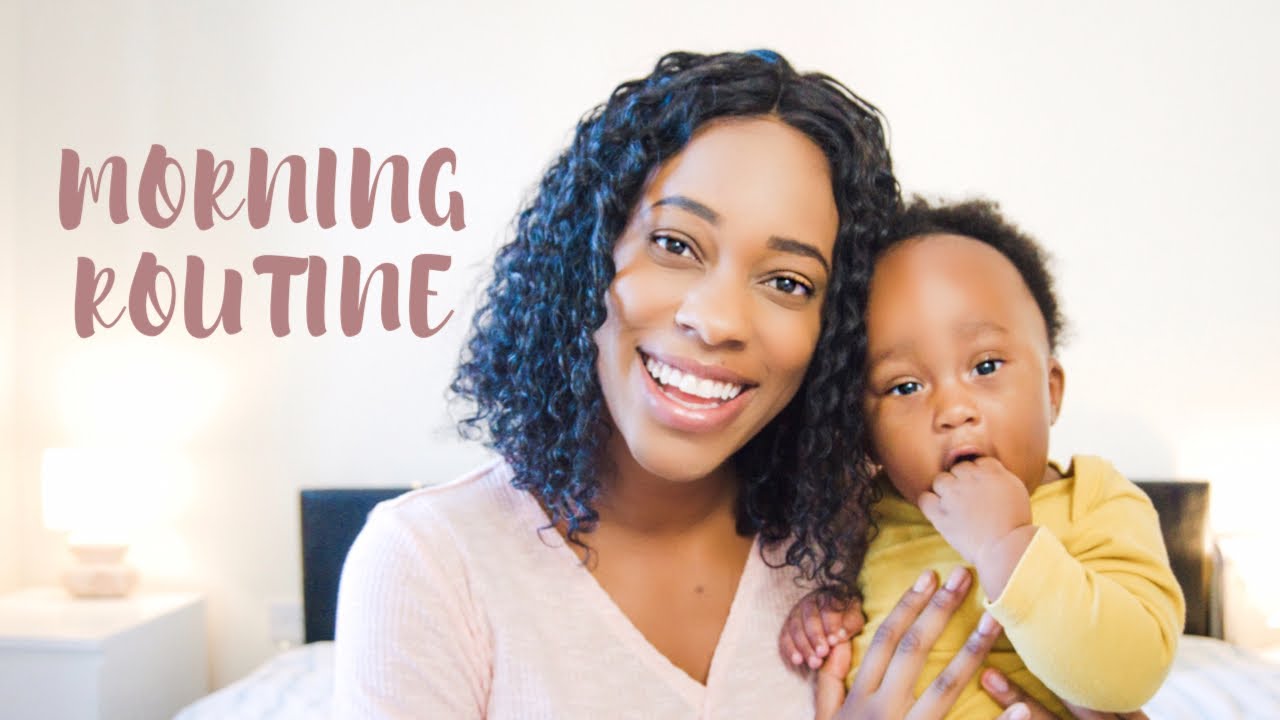 MY MORNING ROUTINE WITH A BABY | mindful morning routine, - YouTube