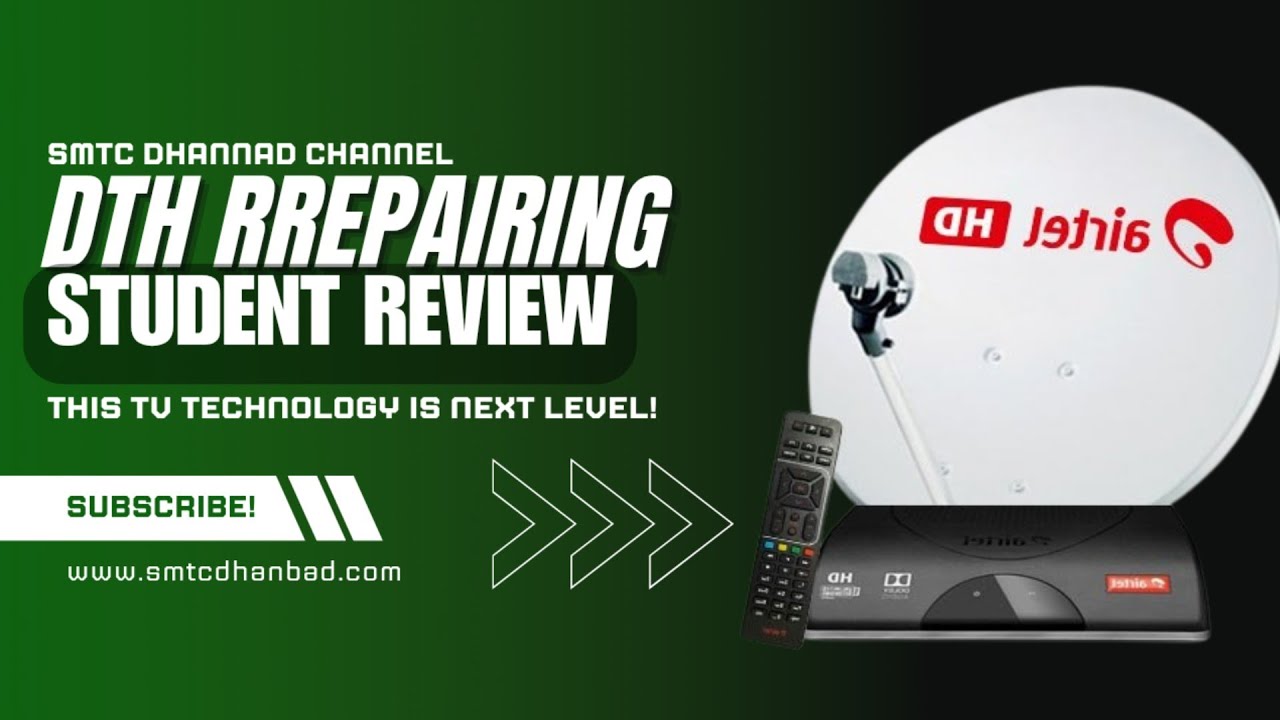 DTH का repairing कैसे करें।। @smtcdhanbad DTH बनाना सीखें।। #dth #tv # ...