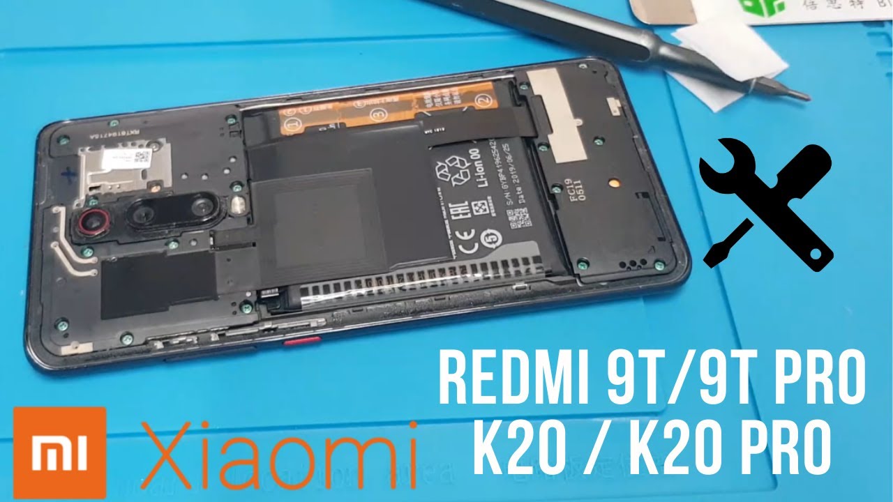 Xiaomi 9T Redmi K20 Teardown Disassembly and Repair - YouTube