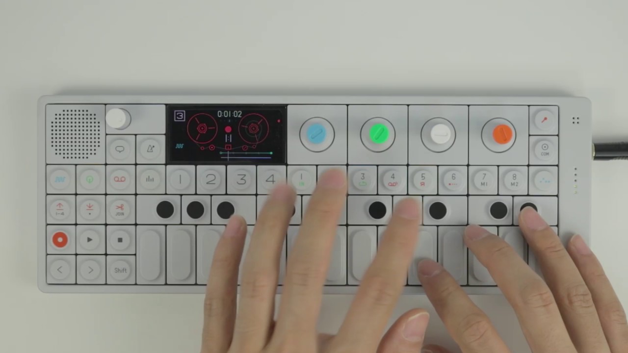 Funky tech beat from start to finish on the OP-1 - YouTube