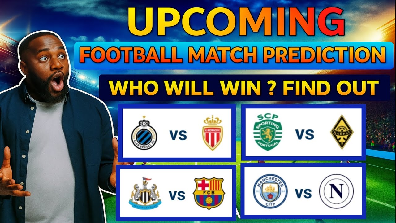 FOOTBALL PREDICTION TODAY, UPCOMING BIG ODD BET AND WIN - YouTube