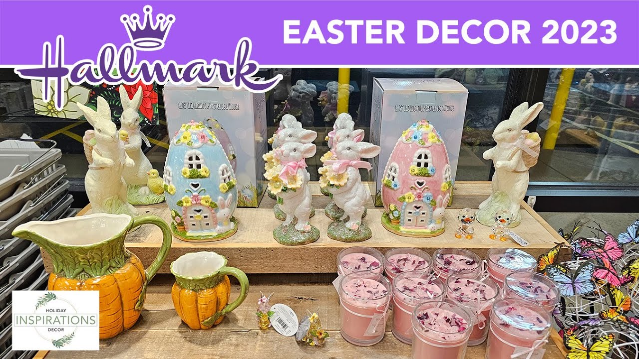 HALLMARK Easter Decor 2023 - YouTube