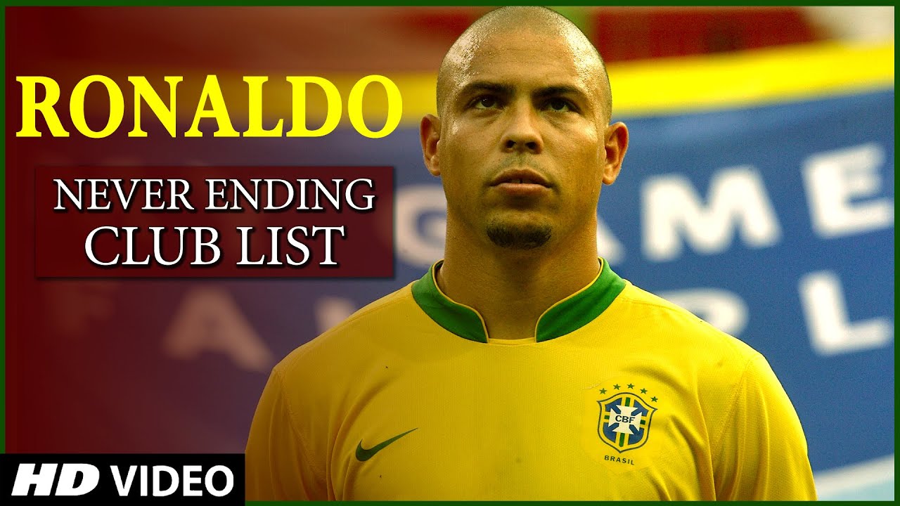 Never Ending Club List | Ronaldo's Biography - YouTube