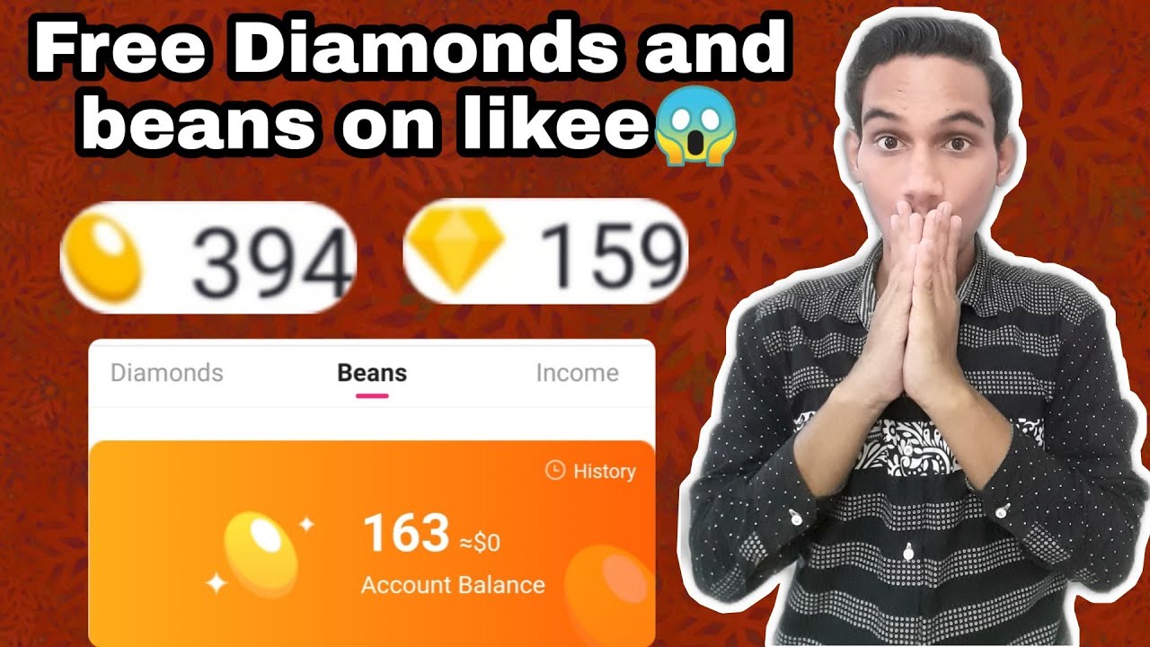 How to get beans on like app | how to earn beans in like app free beans ...