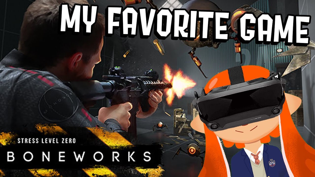 My FAVORITE VR Game of All Time - Boneworks | Shell Live - YouTube