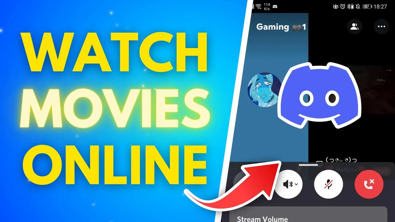 How To Watch Movies With Friends Online on Phone Using Discord 2025 ...