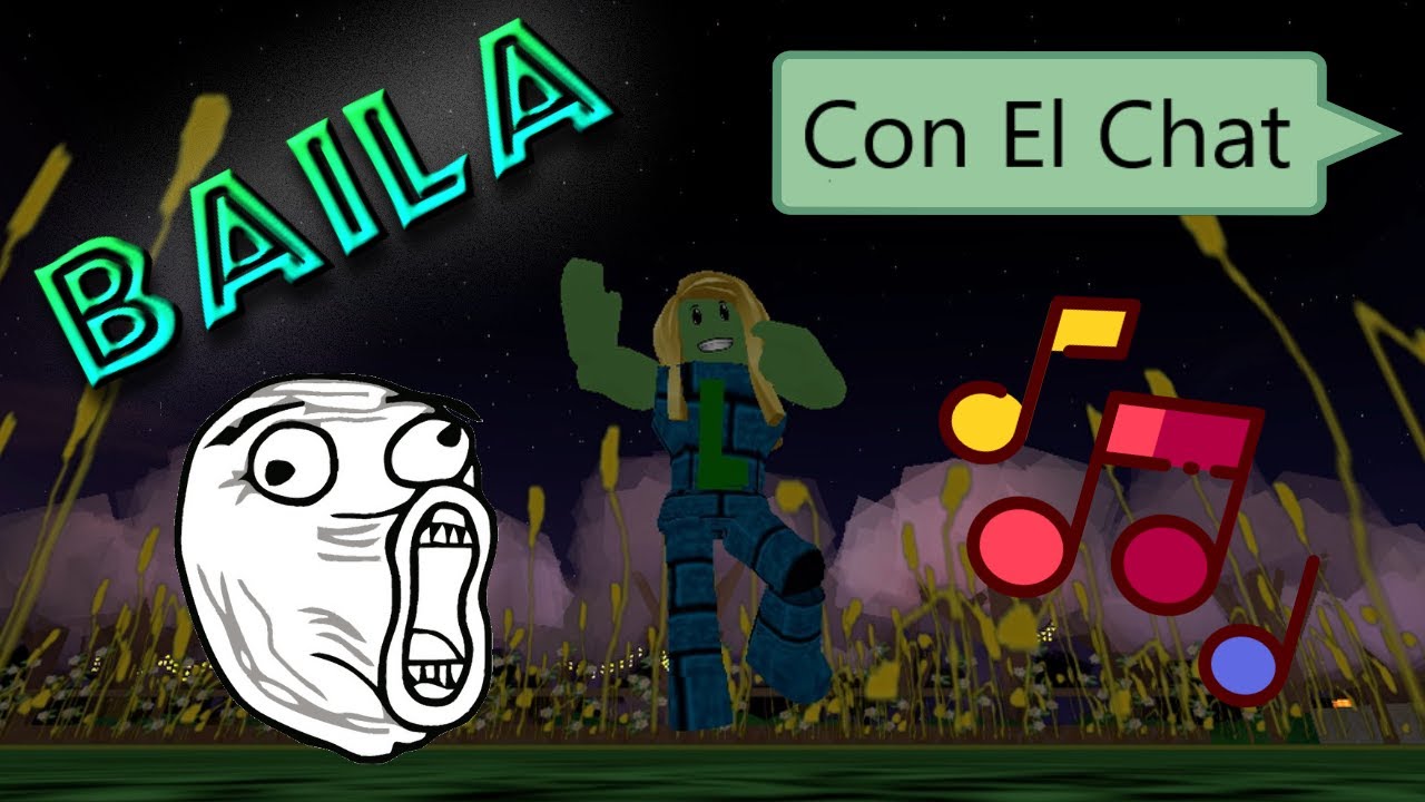 Cómo Bailar en Roblox con el Chat - YouTube