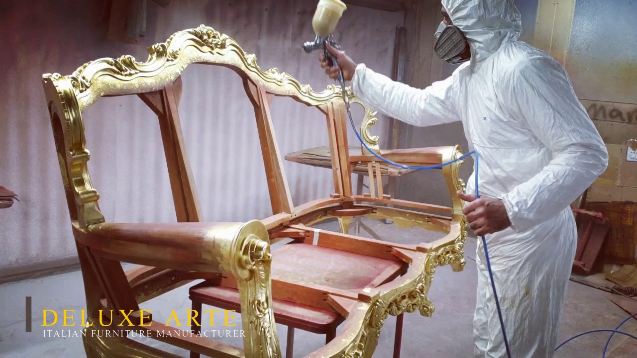 Vintage furniture painting & Finishing - Painting Process by Deluxe ...