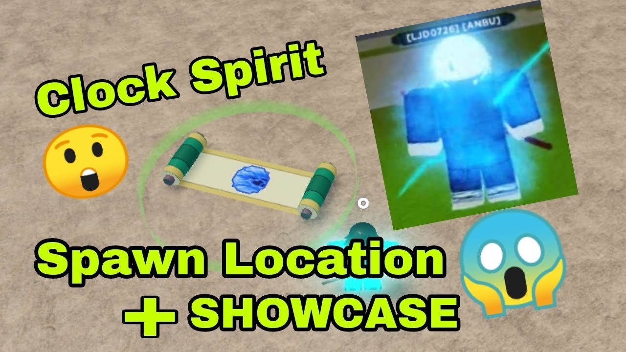 CLOCK SPIRIT Spawn Location + SHOWCASE - YouTube