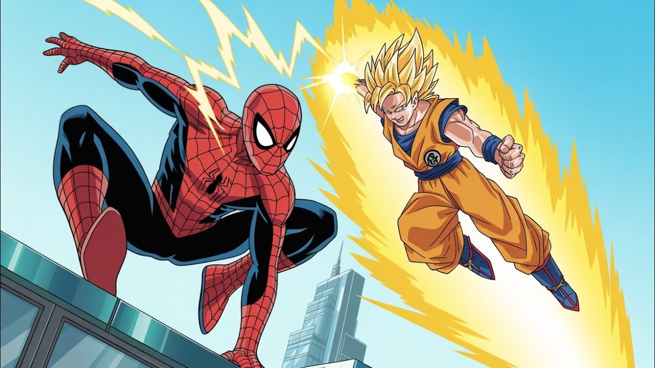 Goku Vs Spider-Man - YouTube