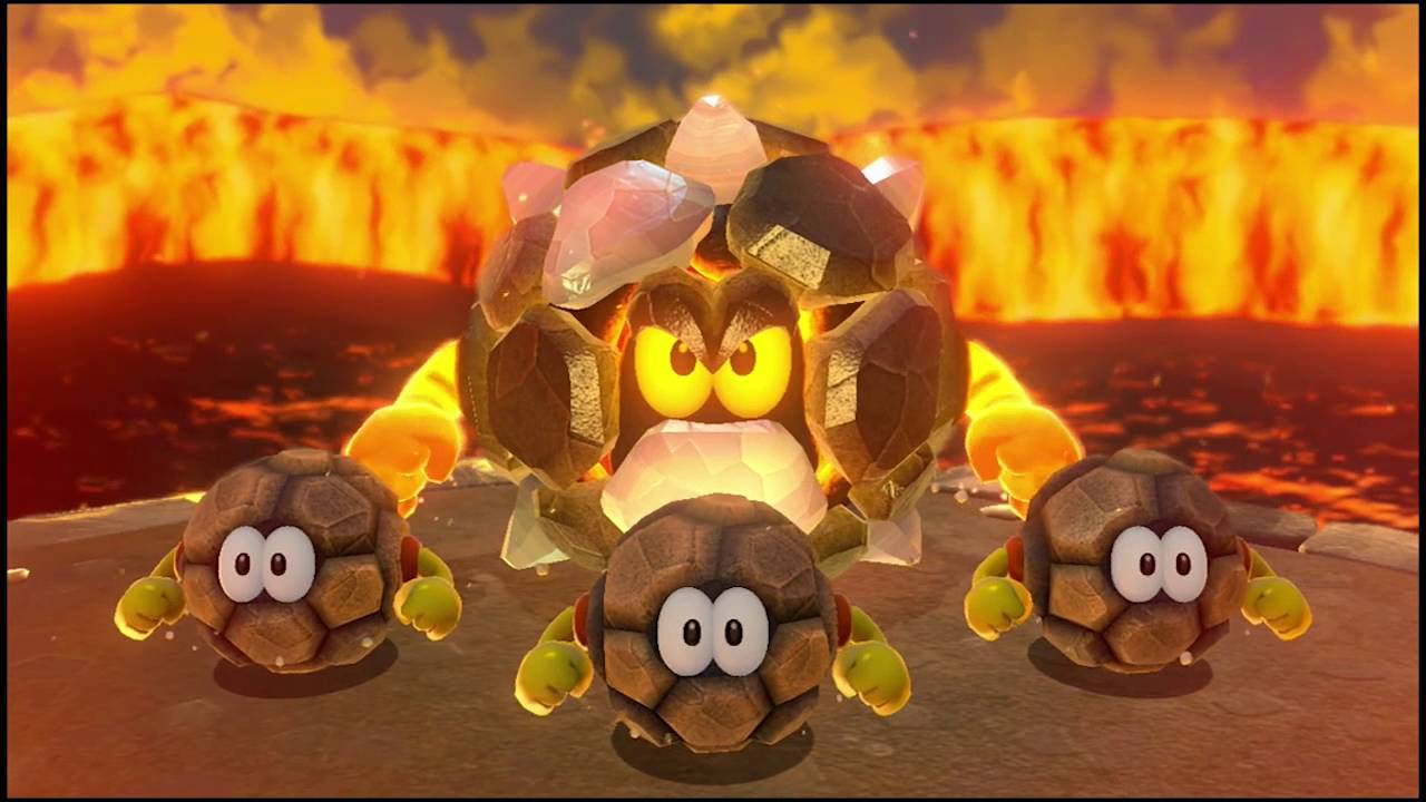 They Play: Super Mario 3D World Ep 8 - Rolling Rock Monster Gathers No ...