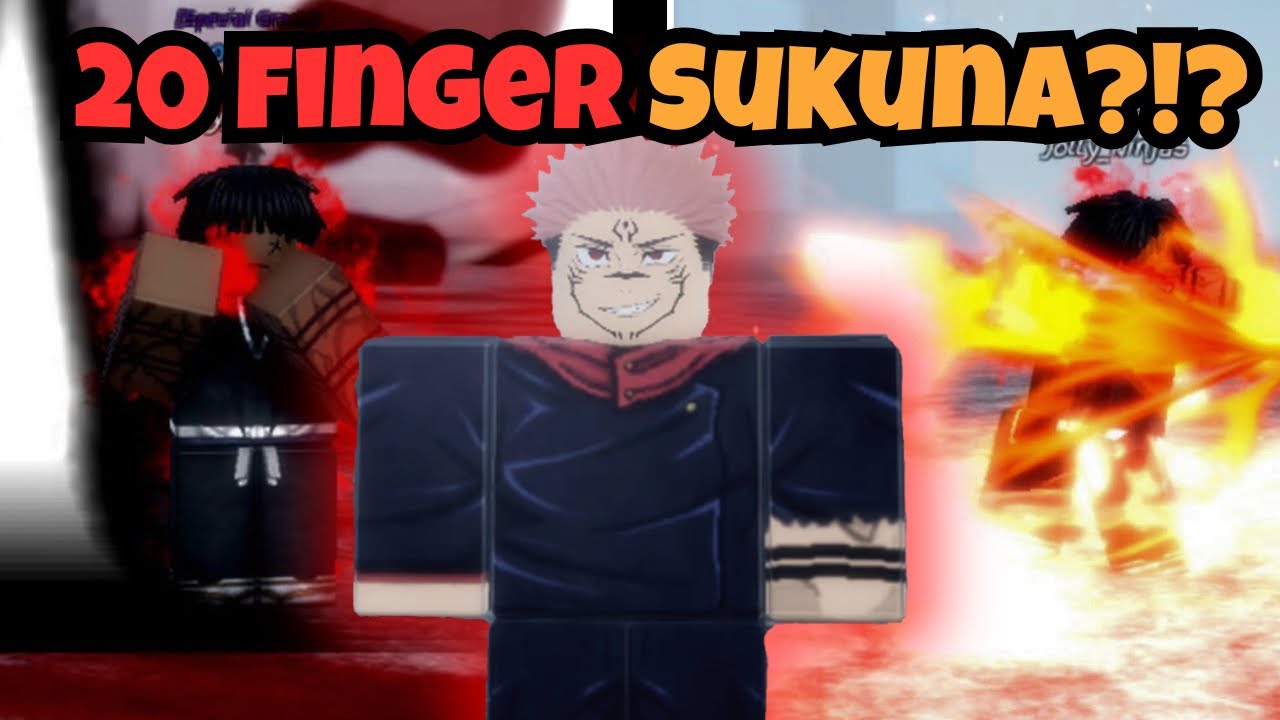 20 FINGER SUKUNA SHOWCASE IN JUJUTSU LEGACY! - YouTube