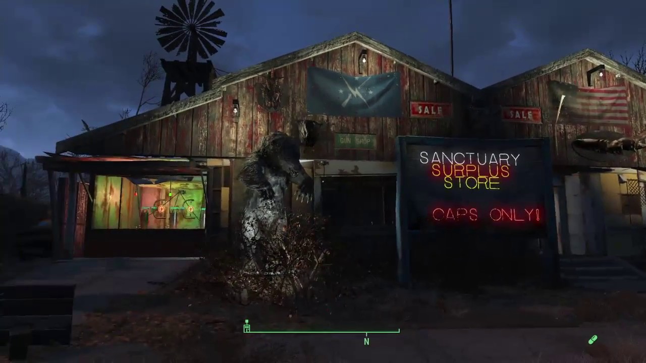 Fallout 4 Settlements - Sanctuary Hills - YouTube