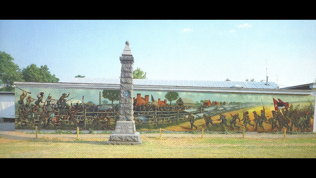 Gettysburg’s Coster Avenue: The Brickyard Fight and the Mural - YouTube
