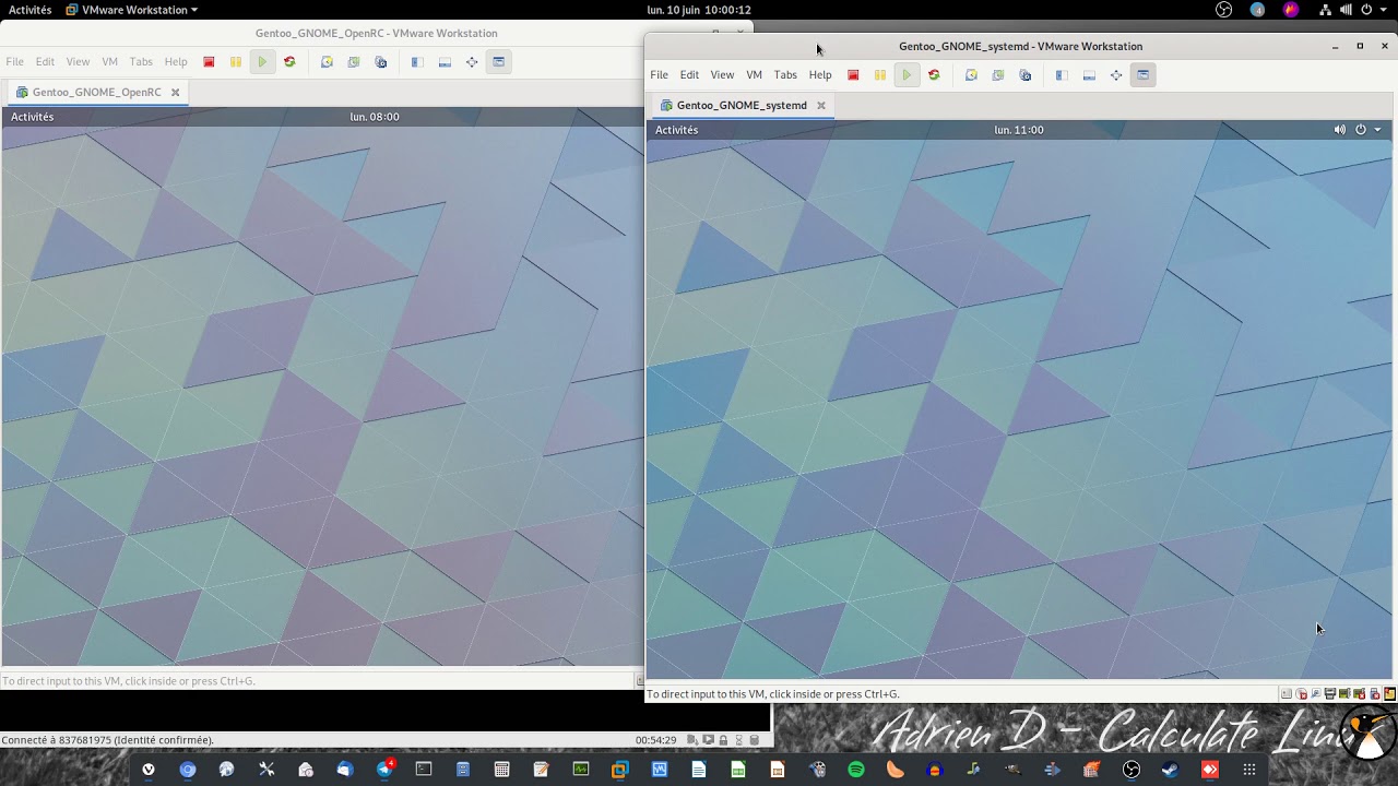 Gentoo GNOME : openRC vs systemd, le test ! - YouTube