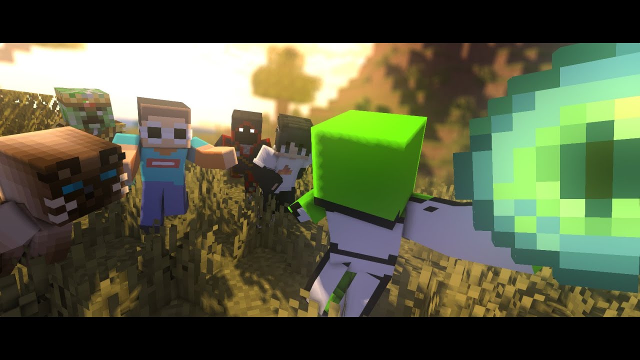 Dream vs 5 Hunters REMATCH Minecraft Manhunt Animation - YouTube