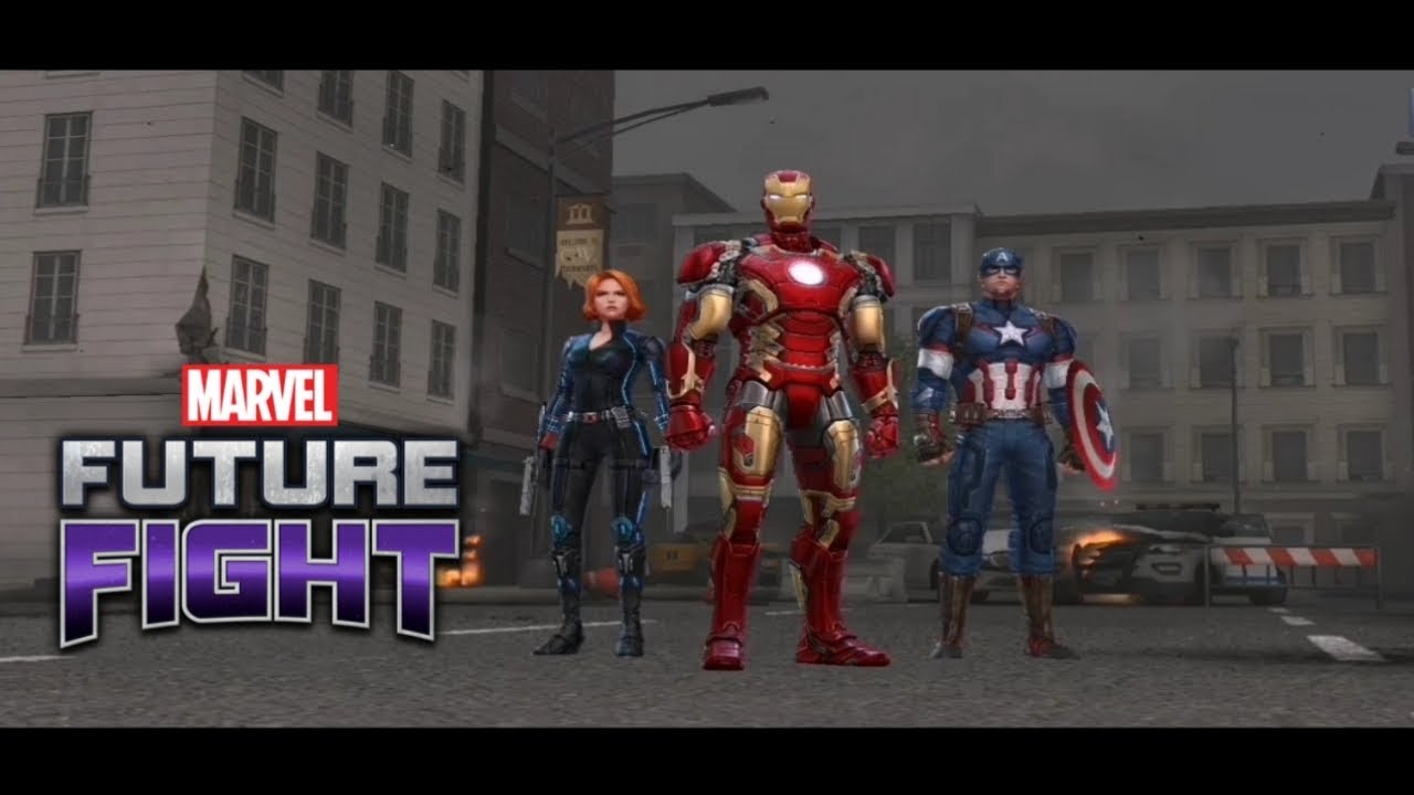 Marvel Future Fight | Iron Man | Captain America | Black Widow | 1080p ...