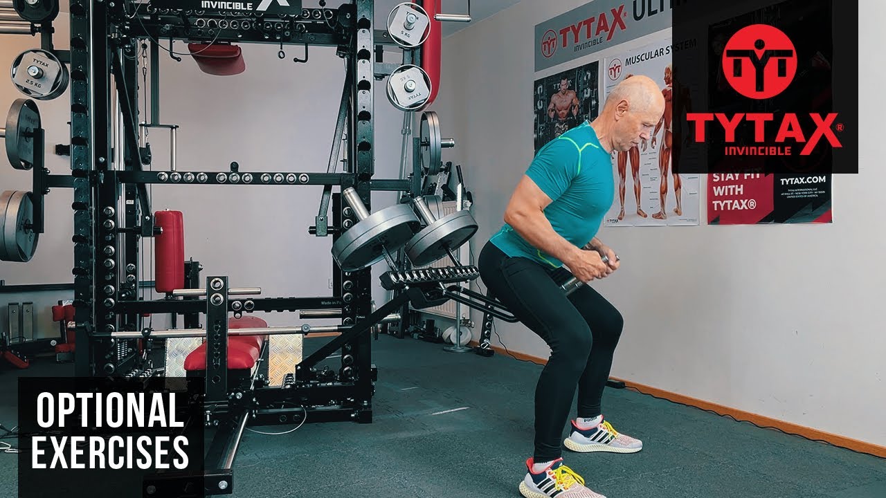 TYTAX® T1-X (Opt. DA-X) | Close Grip Standing Lever Row - YouTube