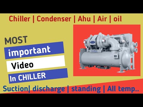 Chiller in let | out let temprature | how to maintain chiller parameter ...