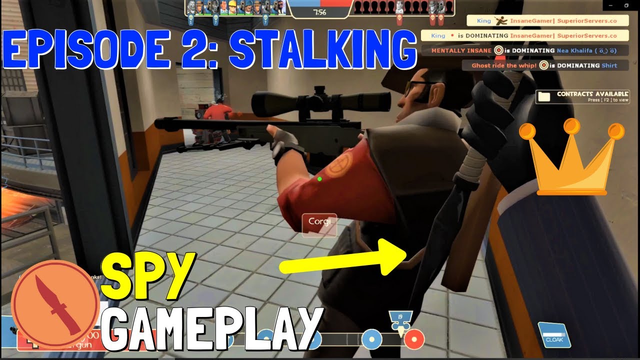 Team Fortress 2 Spy Gameplay – TF2: How To Be A King Spy: The ...