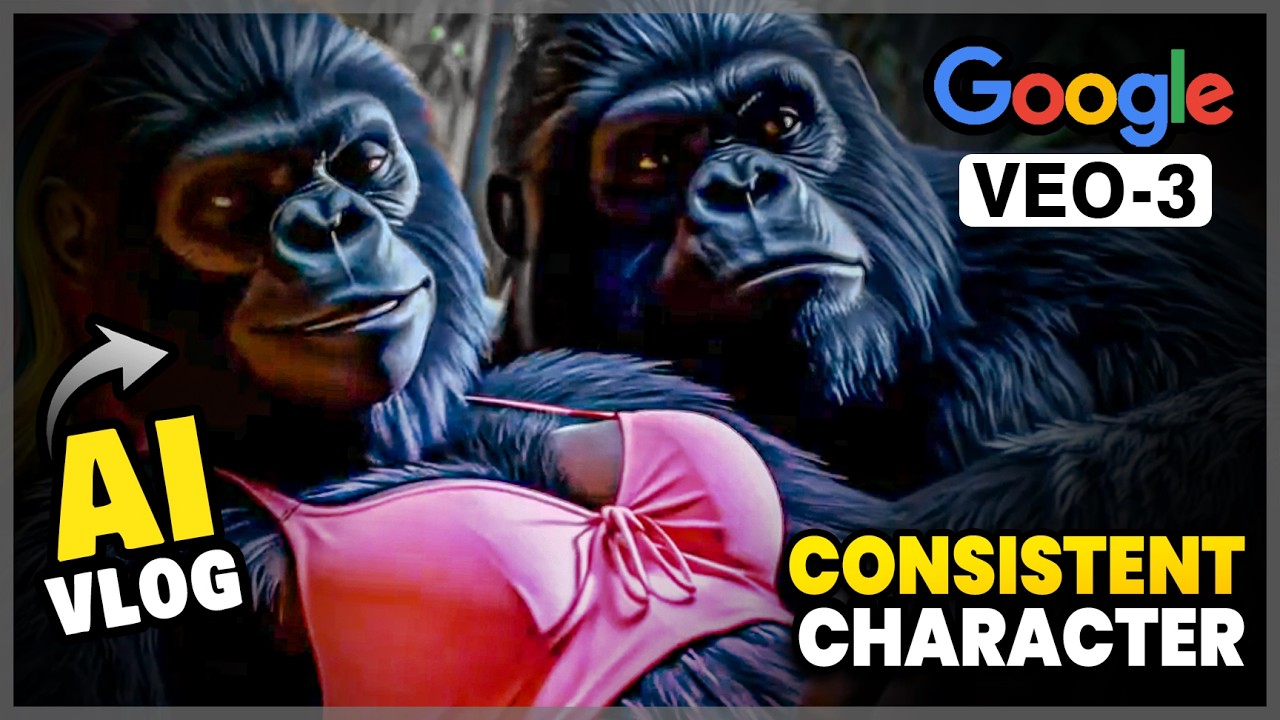 Google VEO 3 Character Consistency, How to Make Viral Bigfoot Yeti Ai ...