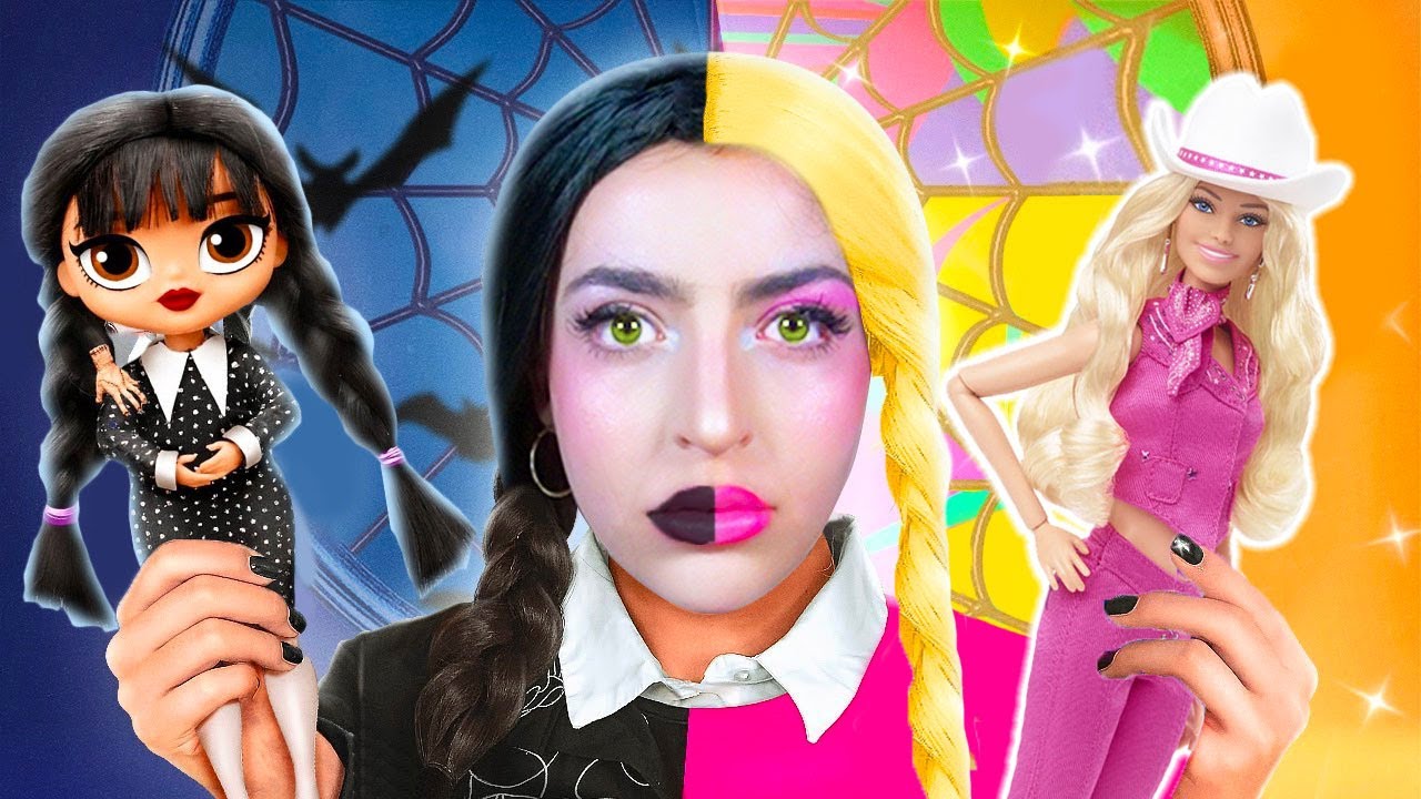 BARBIE vs WEDNESDAY ADDAMS!? (BARBIE MUSIC VIDEO!) - YouTube