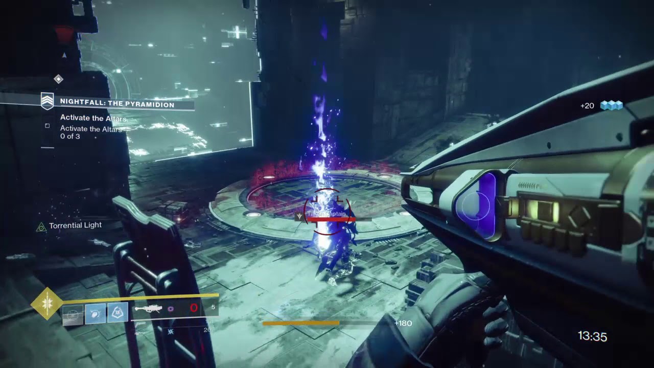 Destiny 2 - Solo Nightfall : The Pyramidion ( Arcstrider Hunter ) - YouTube