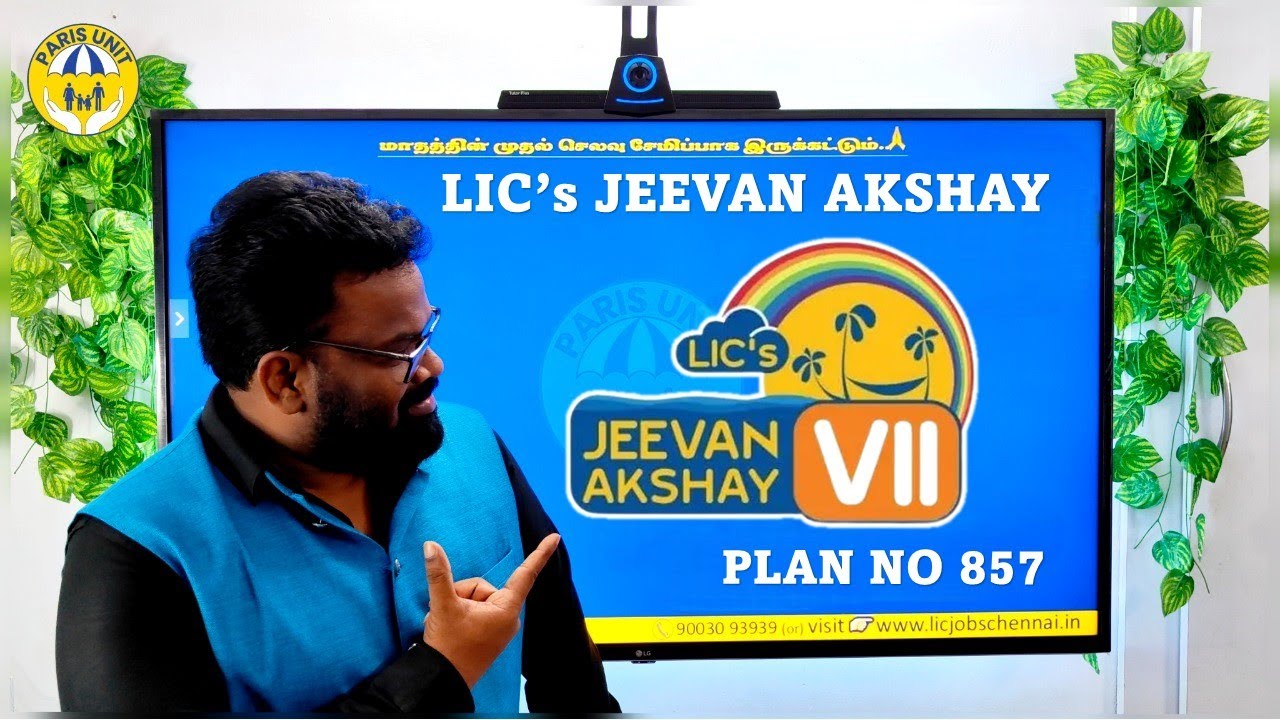 LIC's Jeevan Akshay VII Plan No 857 - YouTube