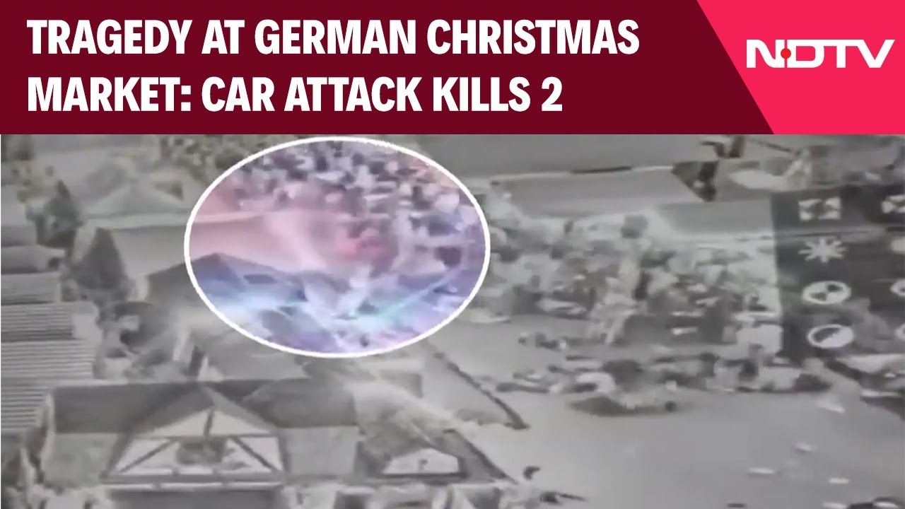 Germany Tragedy | Tragedy at German Christmas Market: Car Attack Kills ...