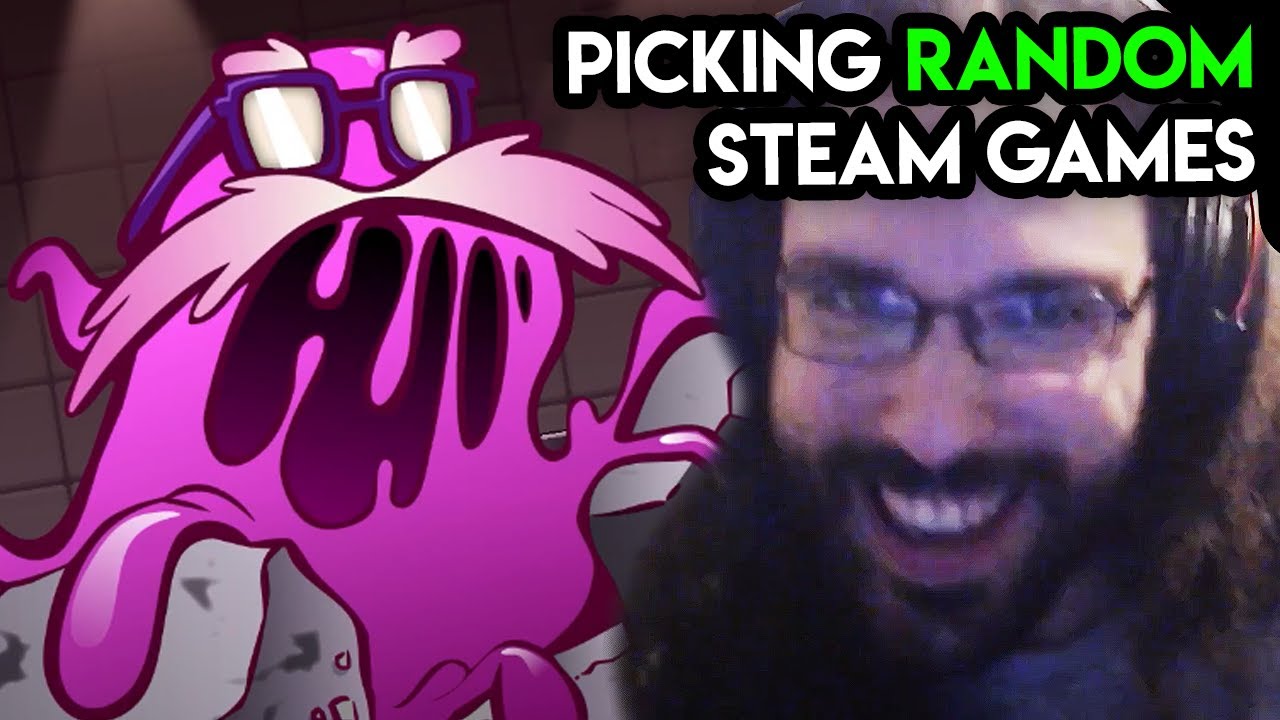 Picking RANDOM Steam Games to Play! - The Spookiest Options Menu - YouTube