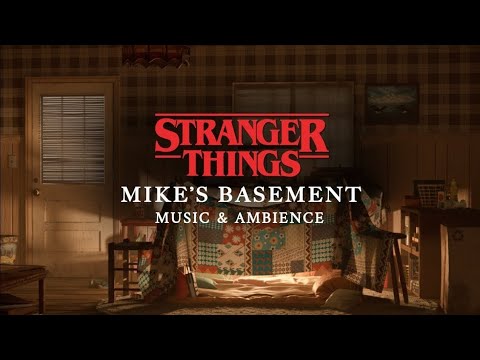Mike Wheelers Basement, Stranger things Ambience 🌧️ - YouTube