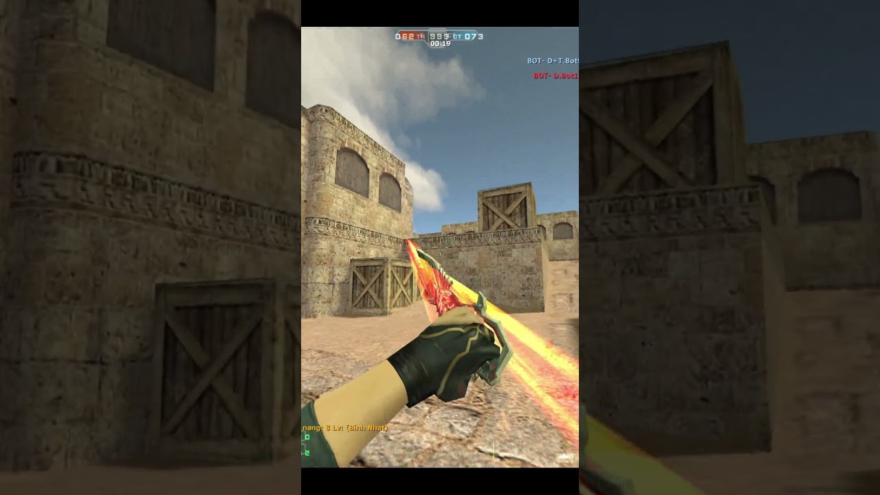 CSGO vs. CROSSFIRE DESSERT EAGLE VIP OBSEDIAN BEAST IN de_dust 2 map # ...