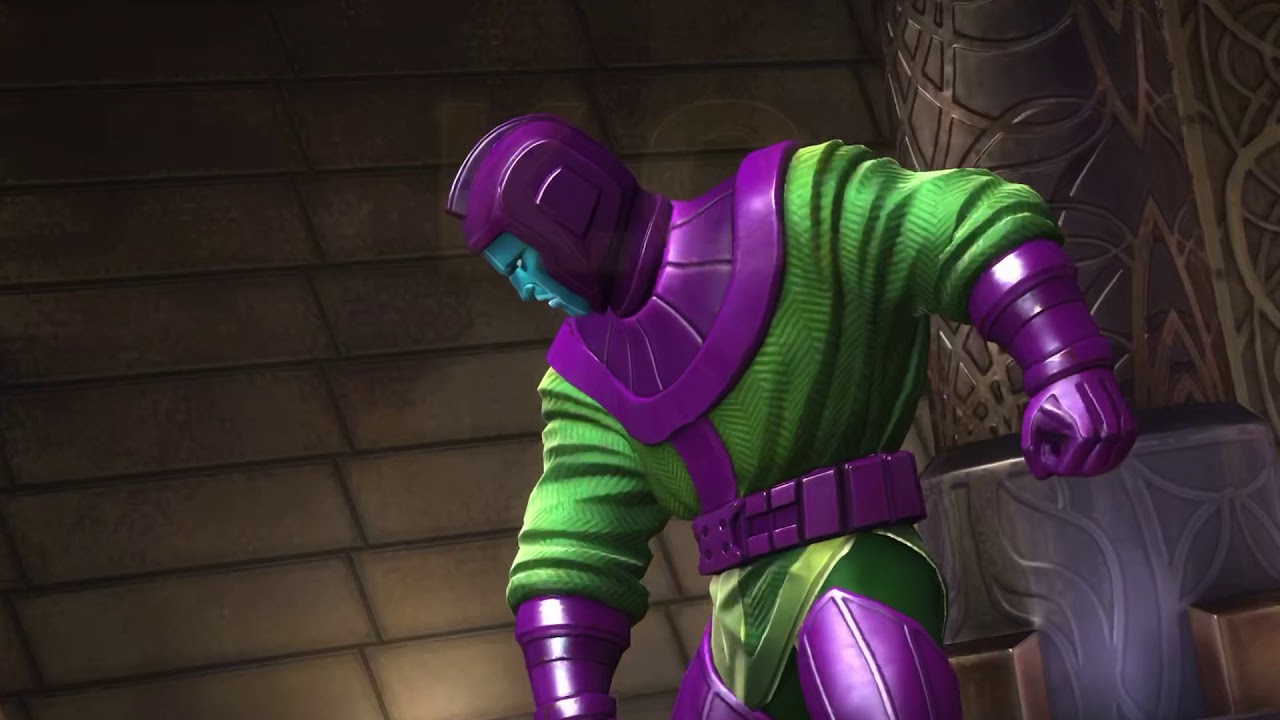 MCOC act 2 final boss (defeating Kang) - YouTube