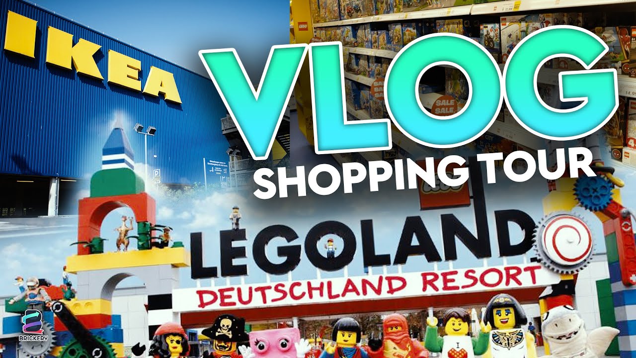MEGA große LEGO Shopping Tour inkl. LEGOLand Deutschland - VLOG 2022 ...