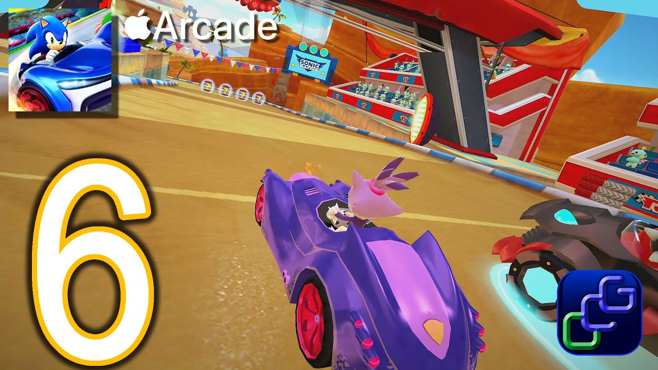 SONIC Racing Apple Arcade Gameplay Part 6 League V - YouTube