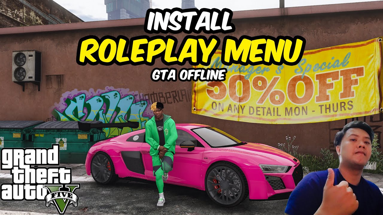 CARA INSTALL MOD ROLEPLAY DI GTA 5 SINGLEPLAYER | GTA 5 MODS - YouTube