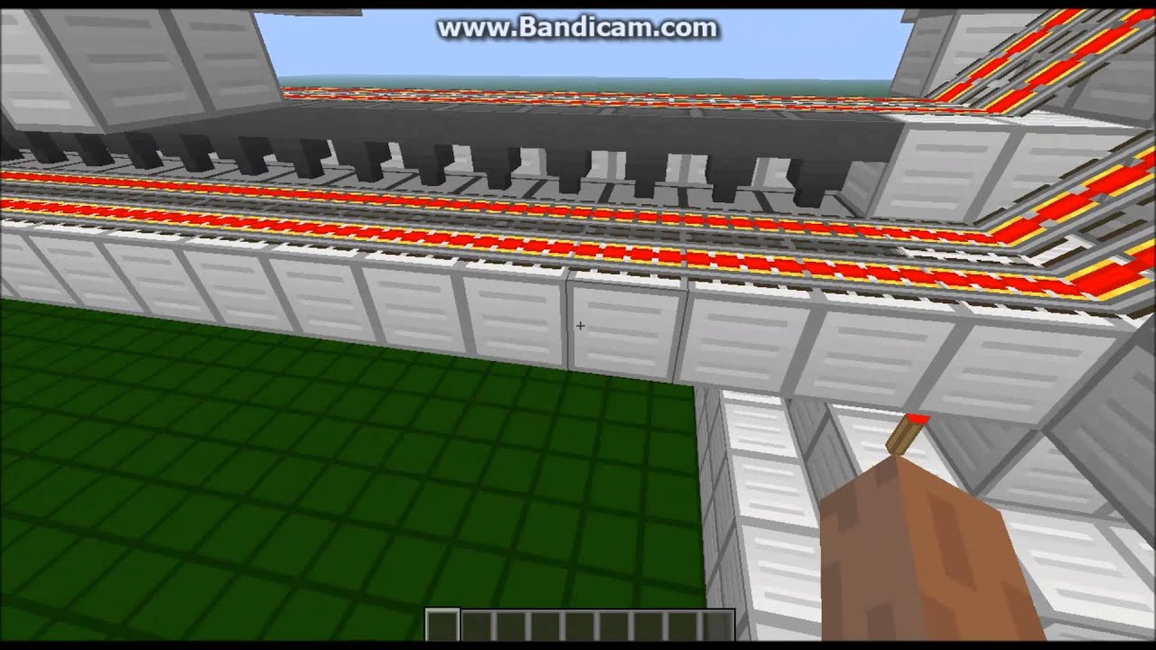Minecraft Redstone Creation: Smelter 101, fastest furnace in minecraft ...