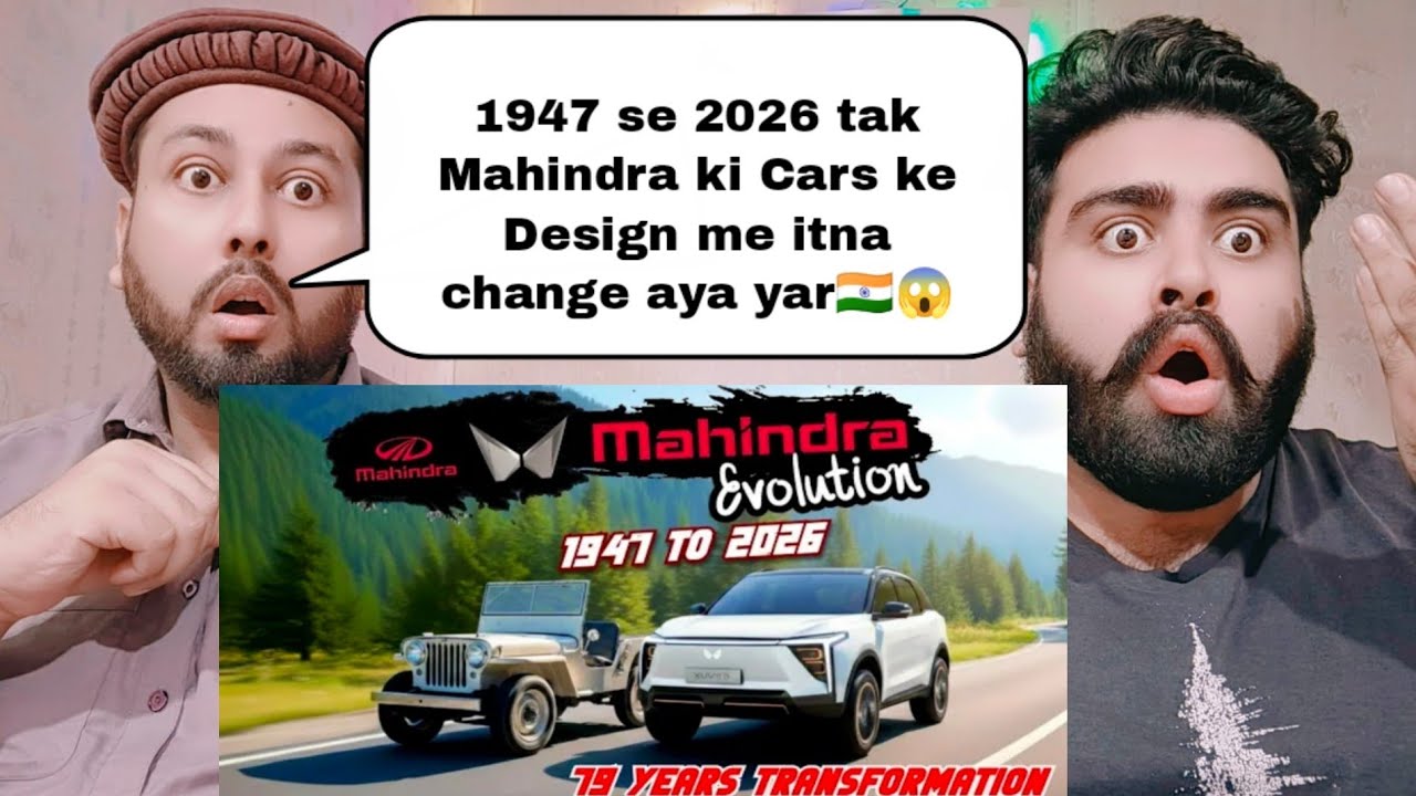 Mahindra Car Transformation 🇮🇳 | From 1947 Willys Jeep to 2026 XUV.e8 ...
