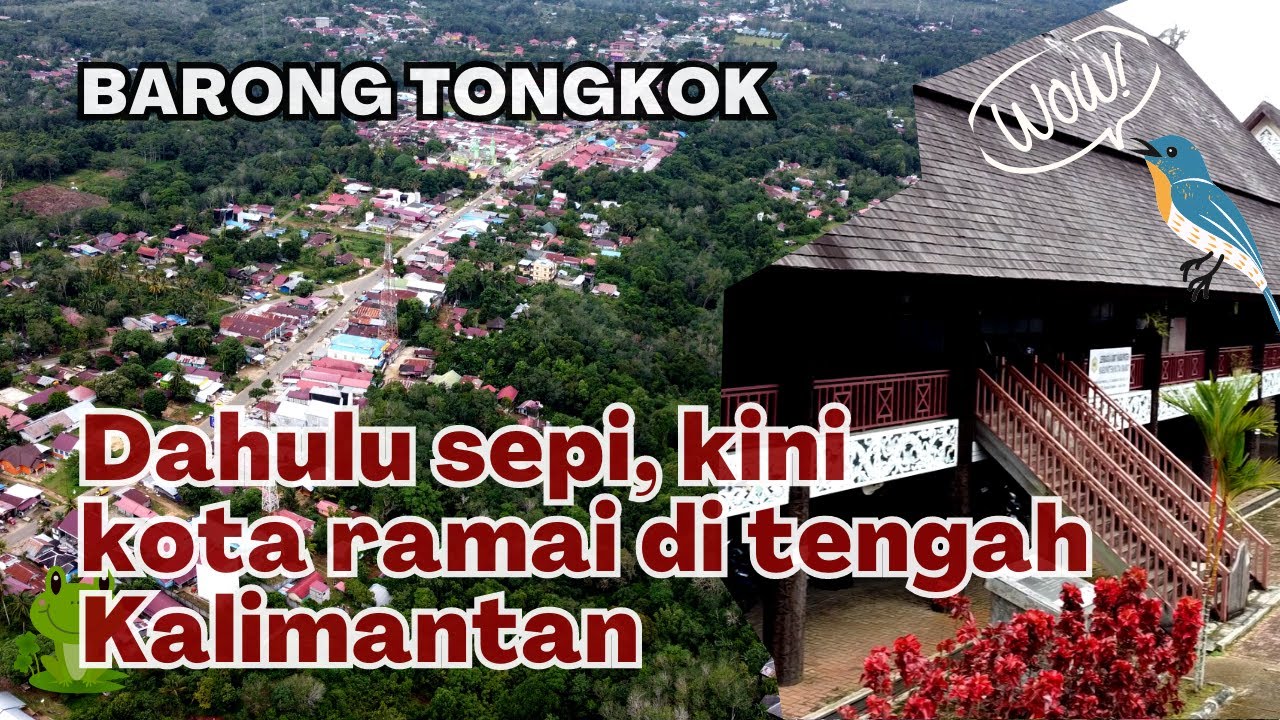 Sendawar, kota kecil di pedalaman Kalimantan yang berkembang pesat ...